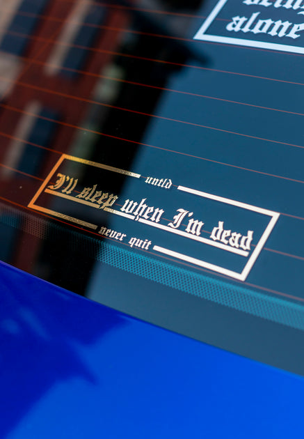 I'LL SLEEP WHEN I'M DEAD – Untold Love